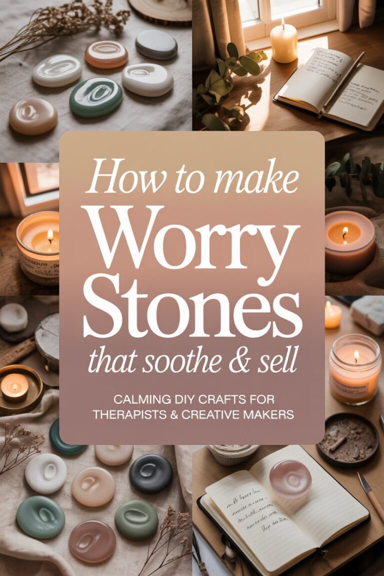 How to Make Worry Stones That Soothe and Sell: DIY Projects for ...